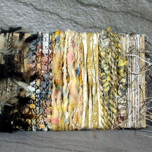 Nighthawk Elements 12yd 6x2 . Fantasy Art Yarn Specialty Ribbons Fiber ...