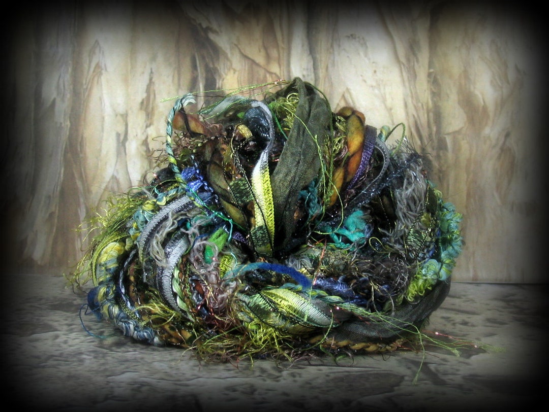 Primordial Forest Elements 26yd 13x2 Fantasy Fiber Art Yarn Bundle ...