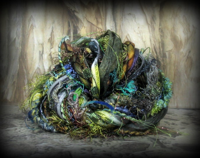 Primordial Forest Elements 26yd 13x2 Fantasy Fiber Art Yarn Bundle ...