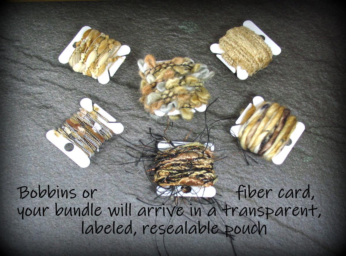 Pebbles Elements 12yds 6x2yds . Desert Neutrals Art Yarn Bundle . Mixed ...