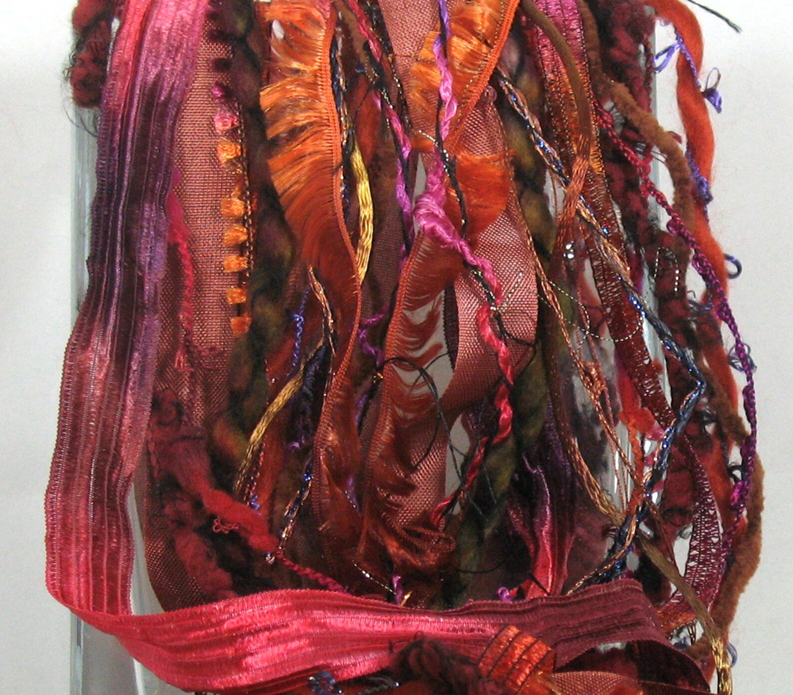 The Devil Made Me Do It Elements 16x1 16yd Fiber Art Yarn Bundle . Wool ...