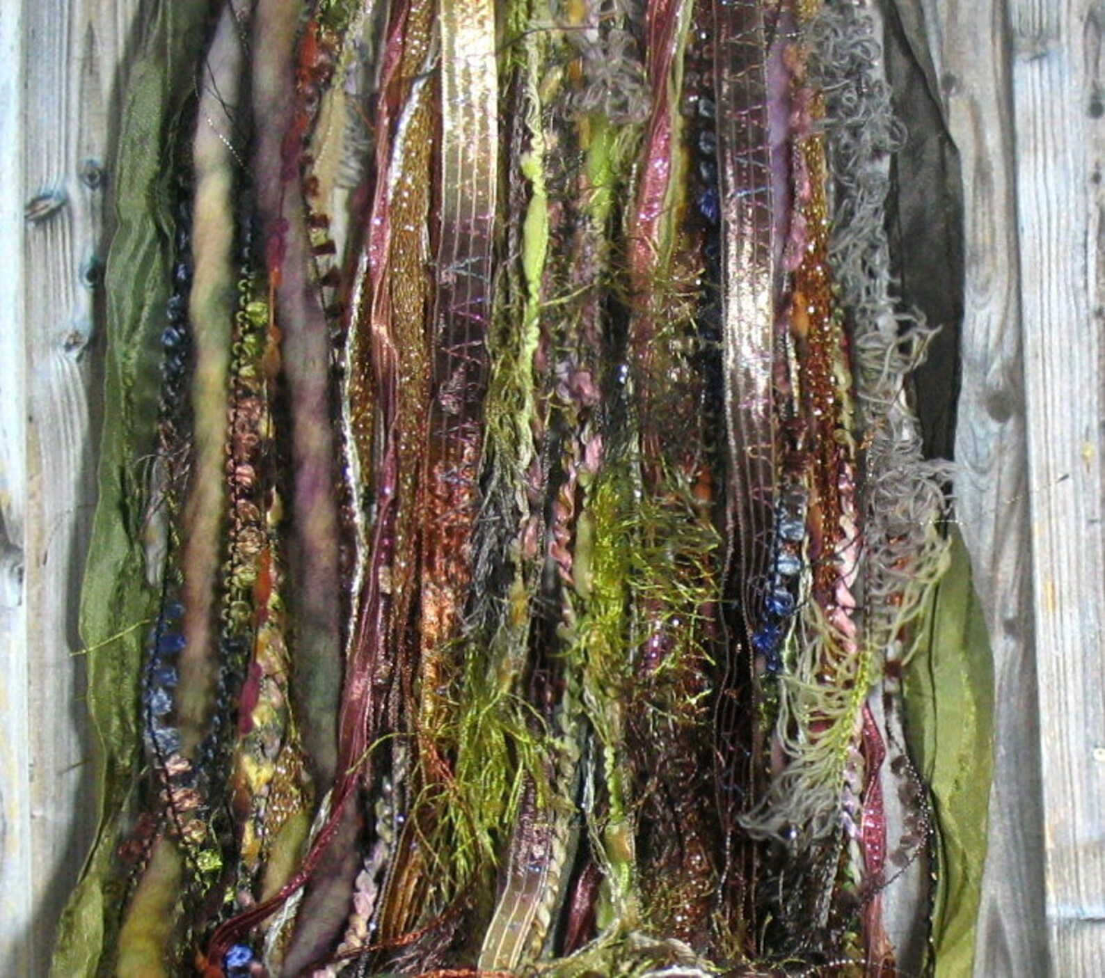 Canyon of Myths Elements 30yd 15x2 Art Yarn Bundle . Mixed Media DIY ...