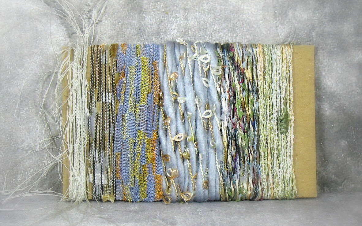 Tule Fog Elements 12yd 6x2 . Art Yarn Bundle . Neutral Fiber - Etsy