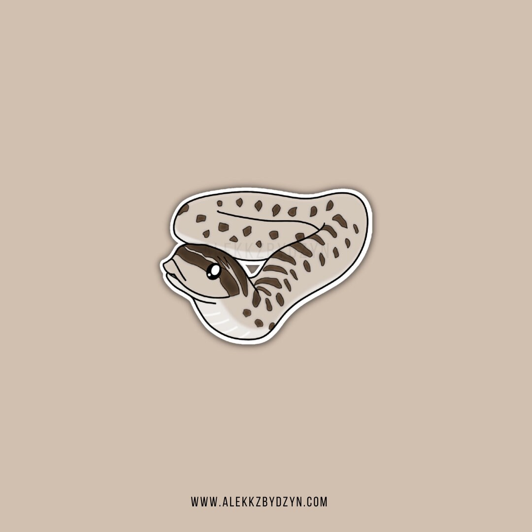 Danger Noodle Hognose Snake Sticker Cute Snake Sticker Hognose Snake ...