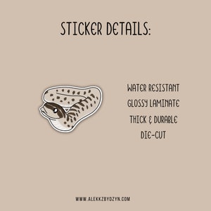 Danger Noodle Hognose Snake Sticker Cute Snake Sticker Hognose Snake ...