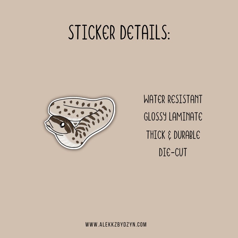 Danger Noodle Hognose Snake Sticker Cute Snake Sticker Hognose Snake ...