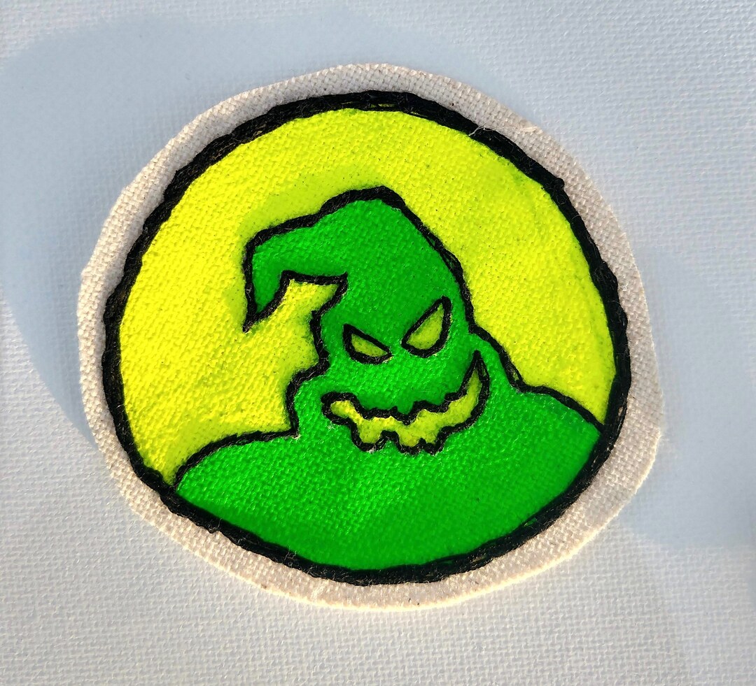 Oogie Boogie Moon Iron on Patch - Etsy