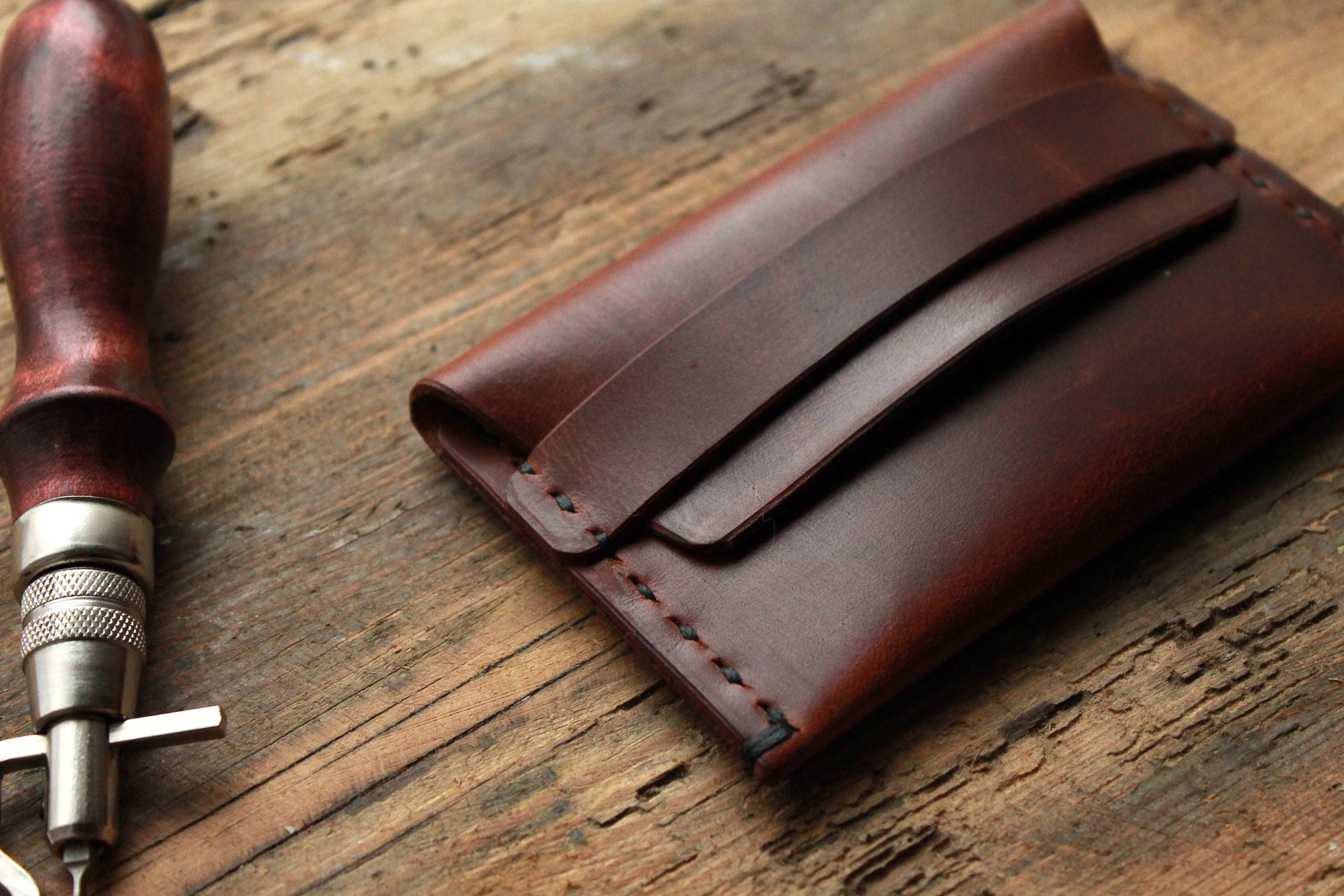 Minimalist Wallet, Small Wallet, Thin Leather Wallet, Slim Card Holder ...