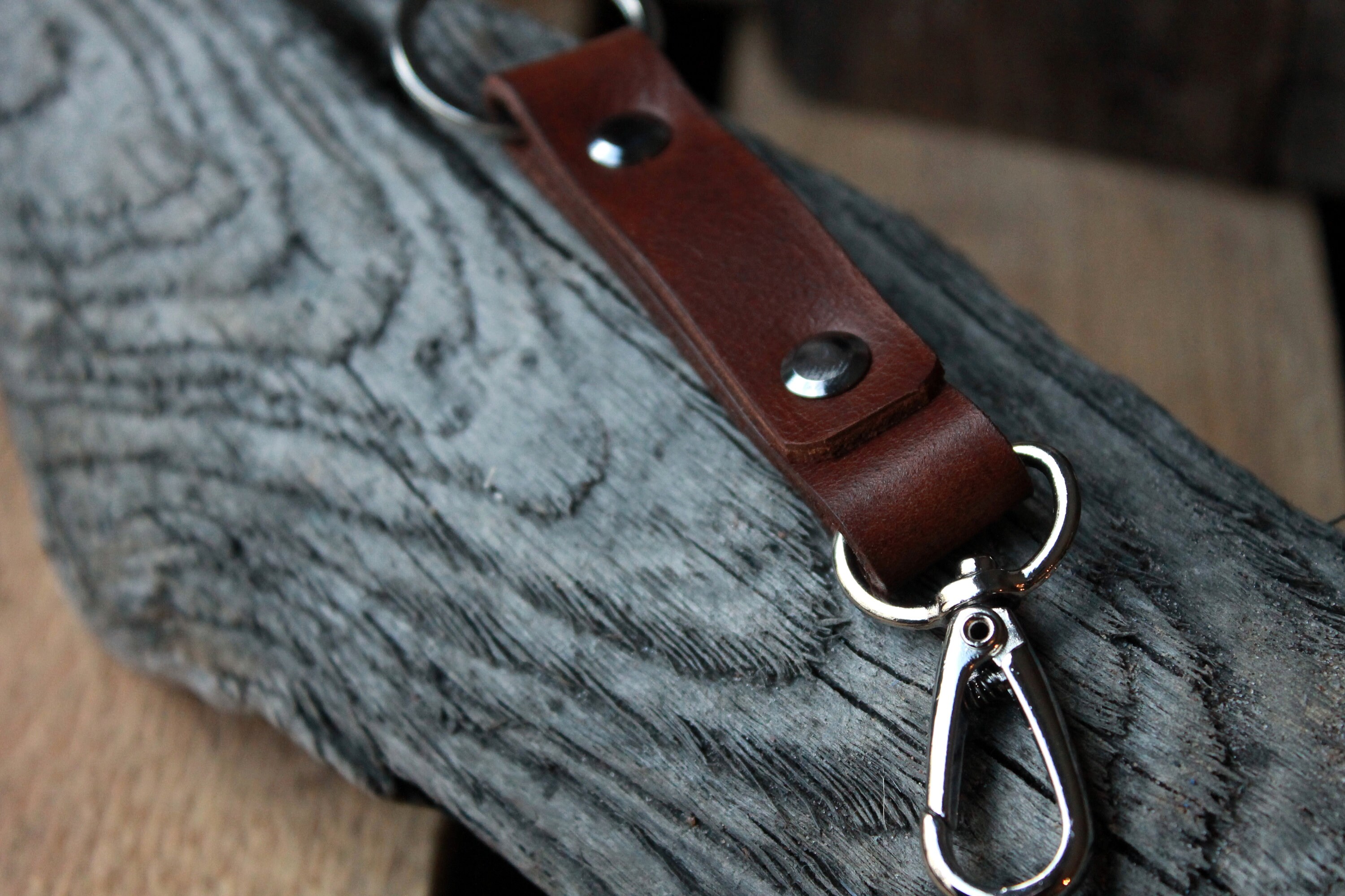 Leather Key Fob Leather Keychain Leather Keys Holder Keys - Etsy