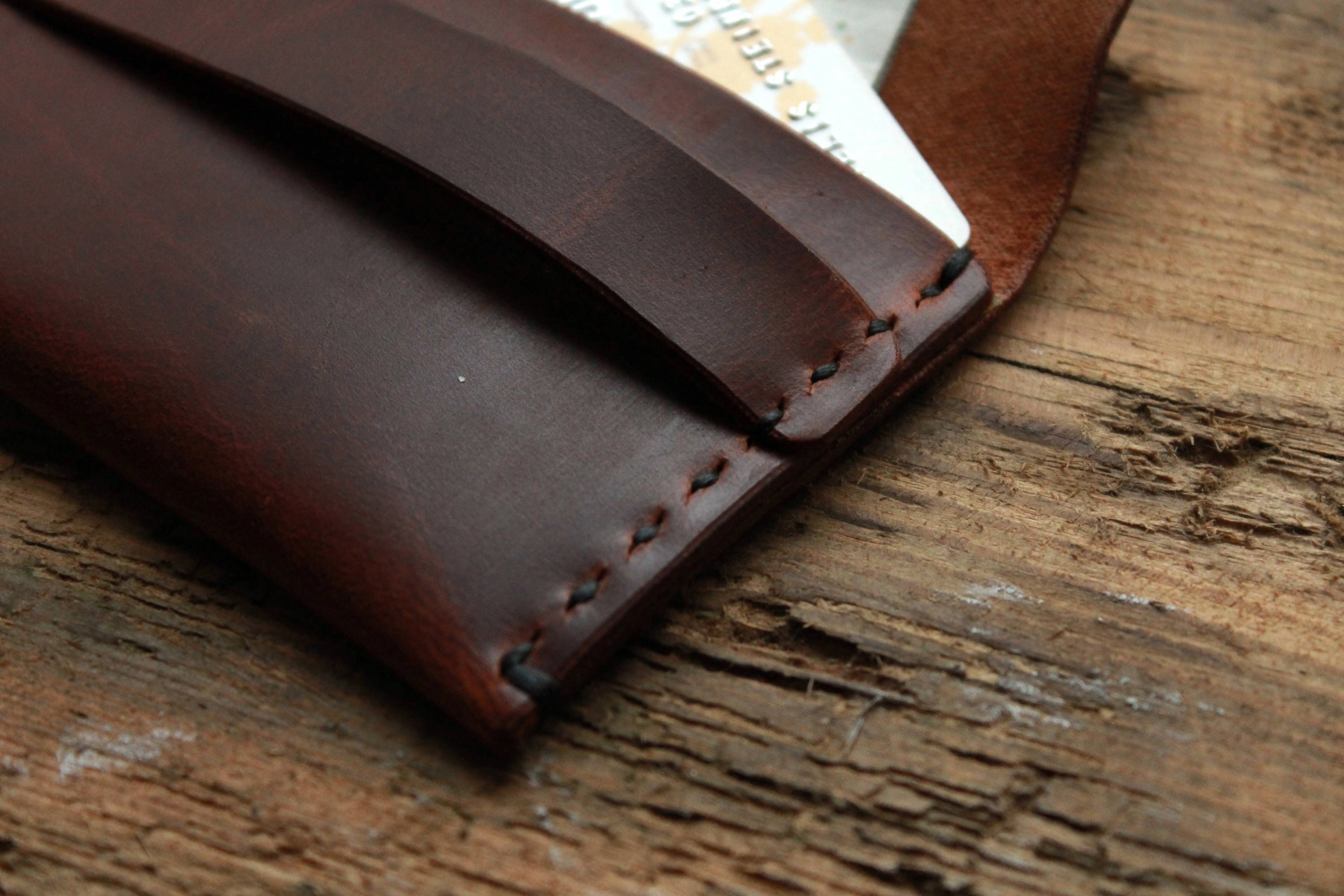 Minimalist Wallet Small Wallet Thin Leather Wallet Slim | Etsy