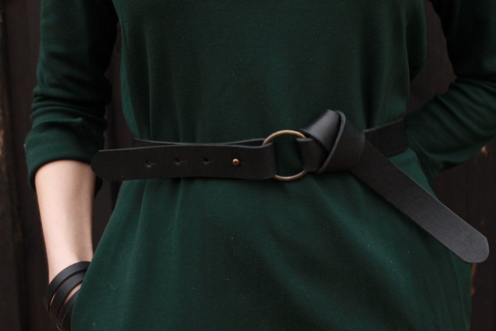 Ring Belt, Womens Belt, Knot Belt, Dress Belt - Etsy