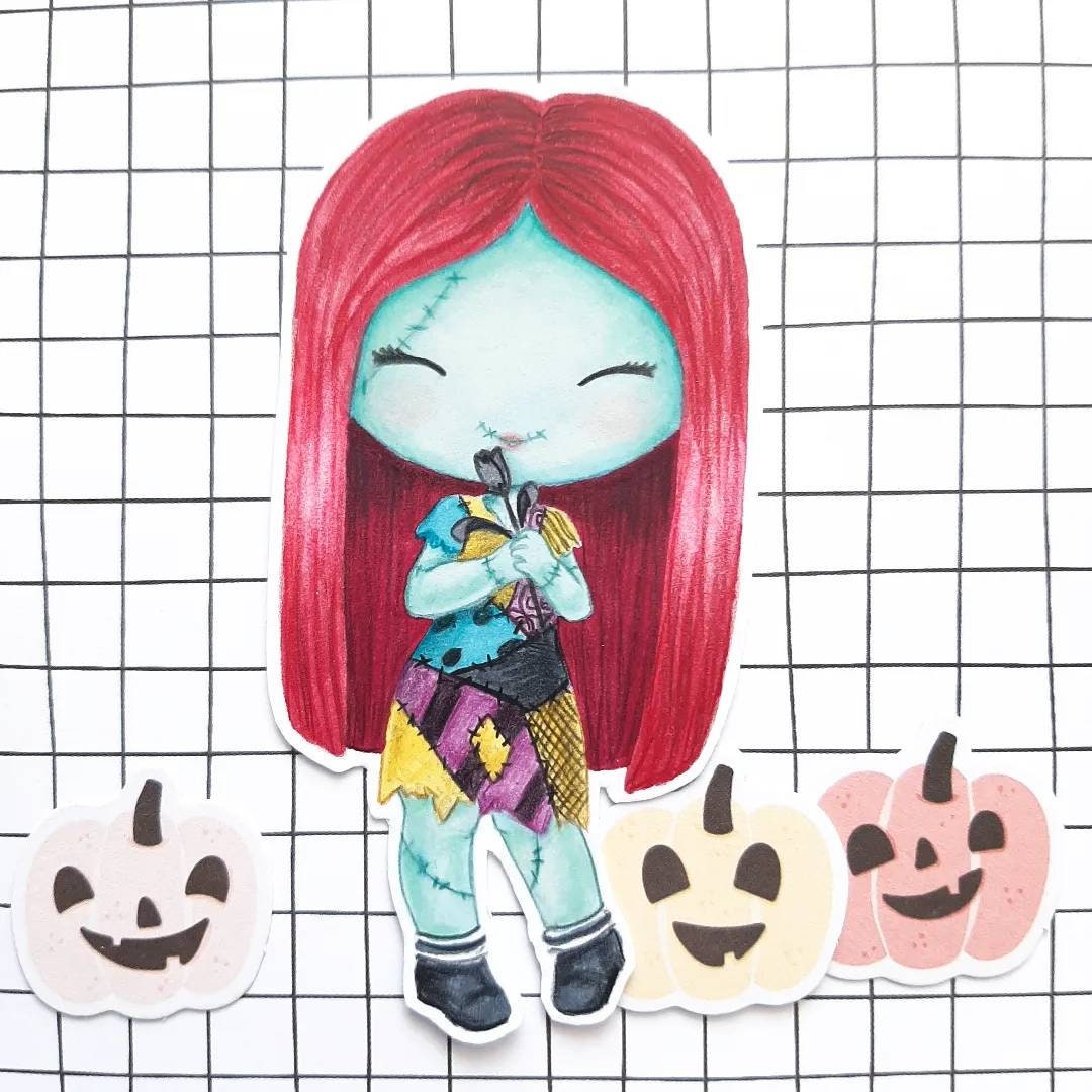 PNG Chibi Sally. Pack Digital Stamp, Digi Stamp, Digistamp, Digital ...