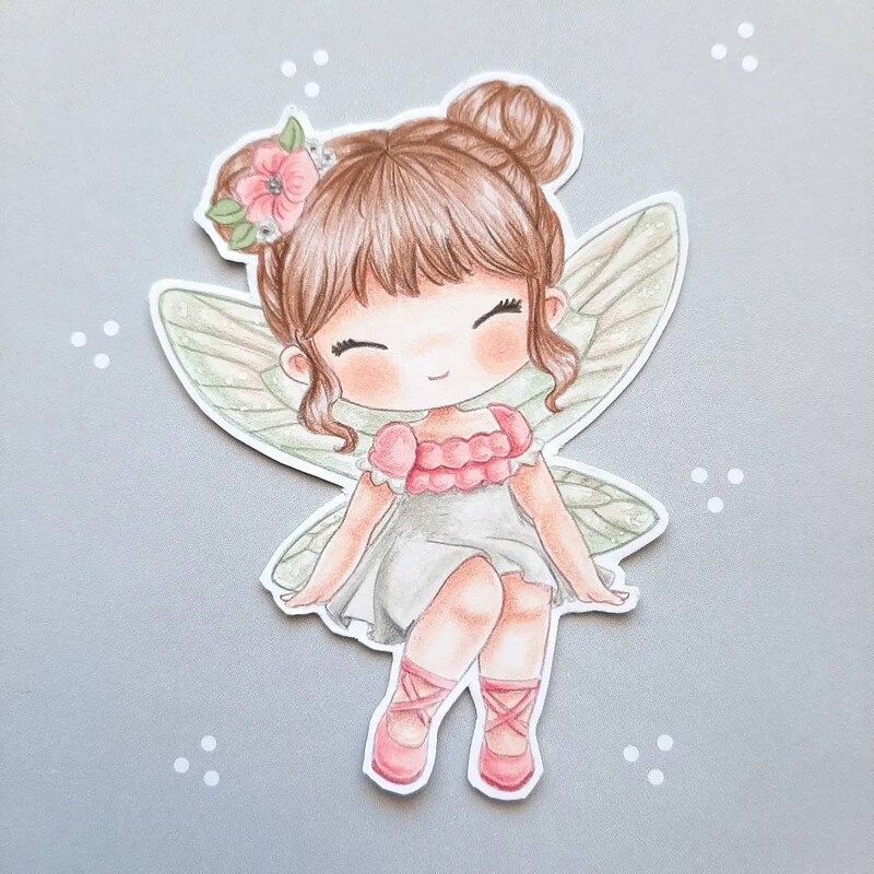 Fairy Digi Stamps - Etsy