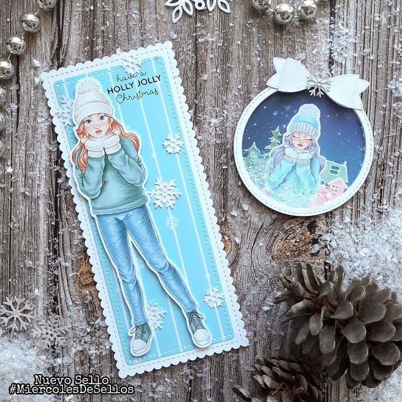 Christmas Digi Stamp - Etsy