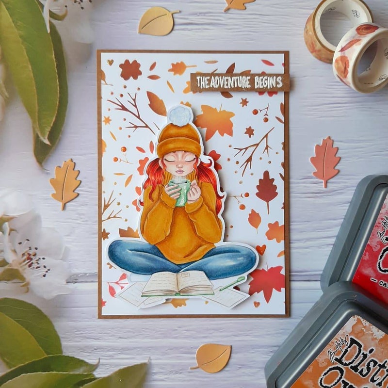 Colored Digital Stamps - Etsy