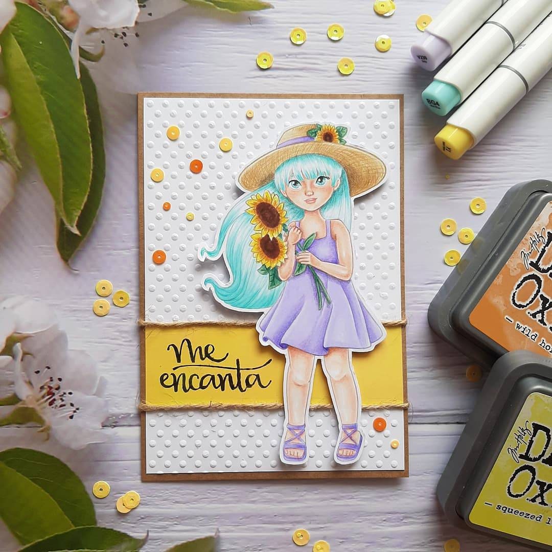 Anaís. Digital Stamps, Digi Stamp, Digistamp, Digital Stamp, Cards ...
