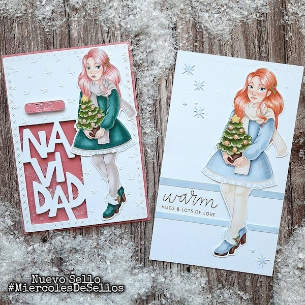 Christmas Digi Stamp - Etsy