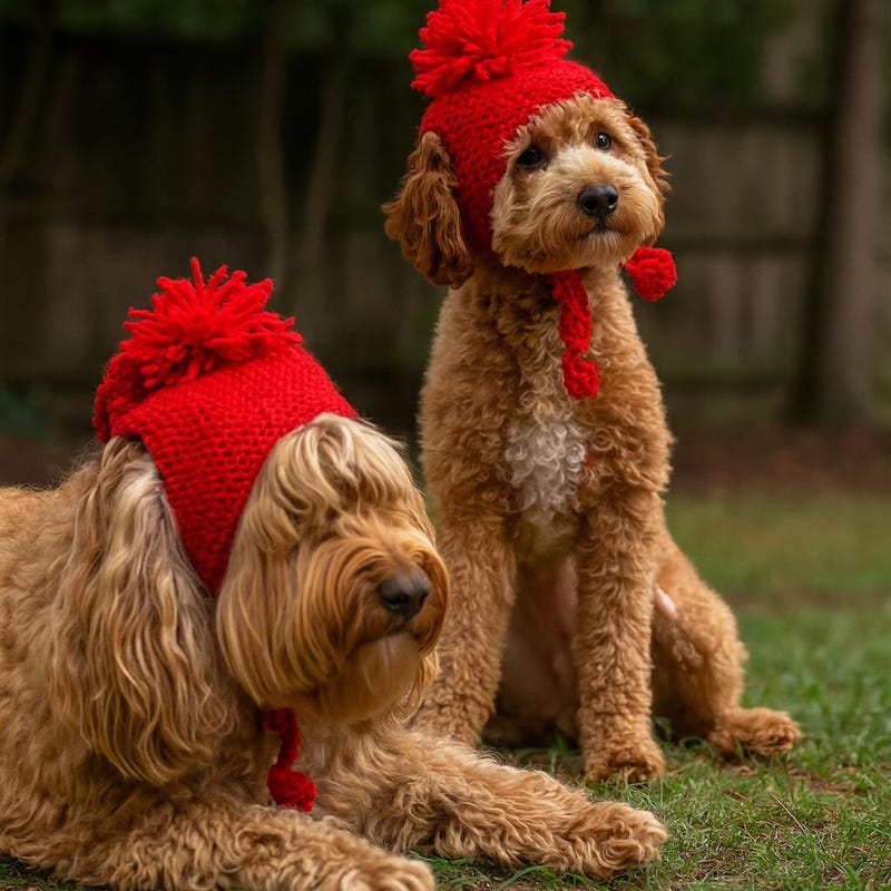 Spaniel Knit Hat - Etsy UK