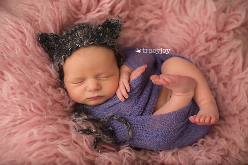 Knitting PATTERN Knitted Cat Bonnet - Etsy