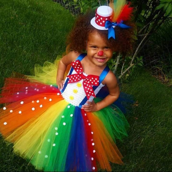 Clown Costumes Girls - Etsy