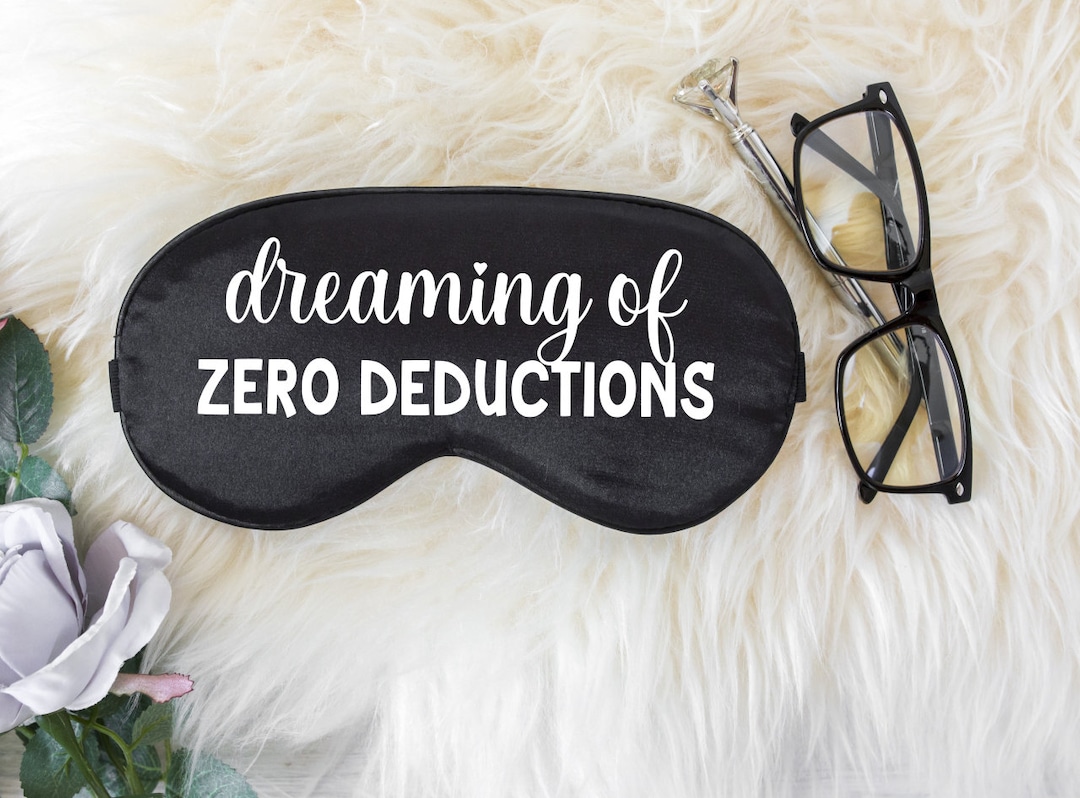Dreaming of Zero Deductions Sleeping Mask, Competition Cheer, Dance ...