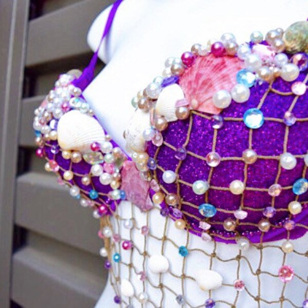 Mermaid Bra - Etsy