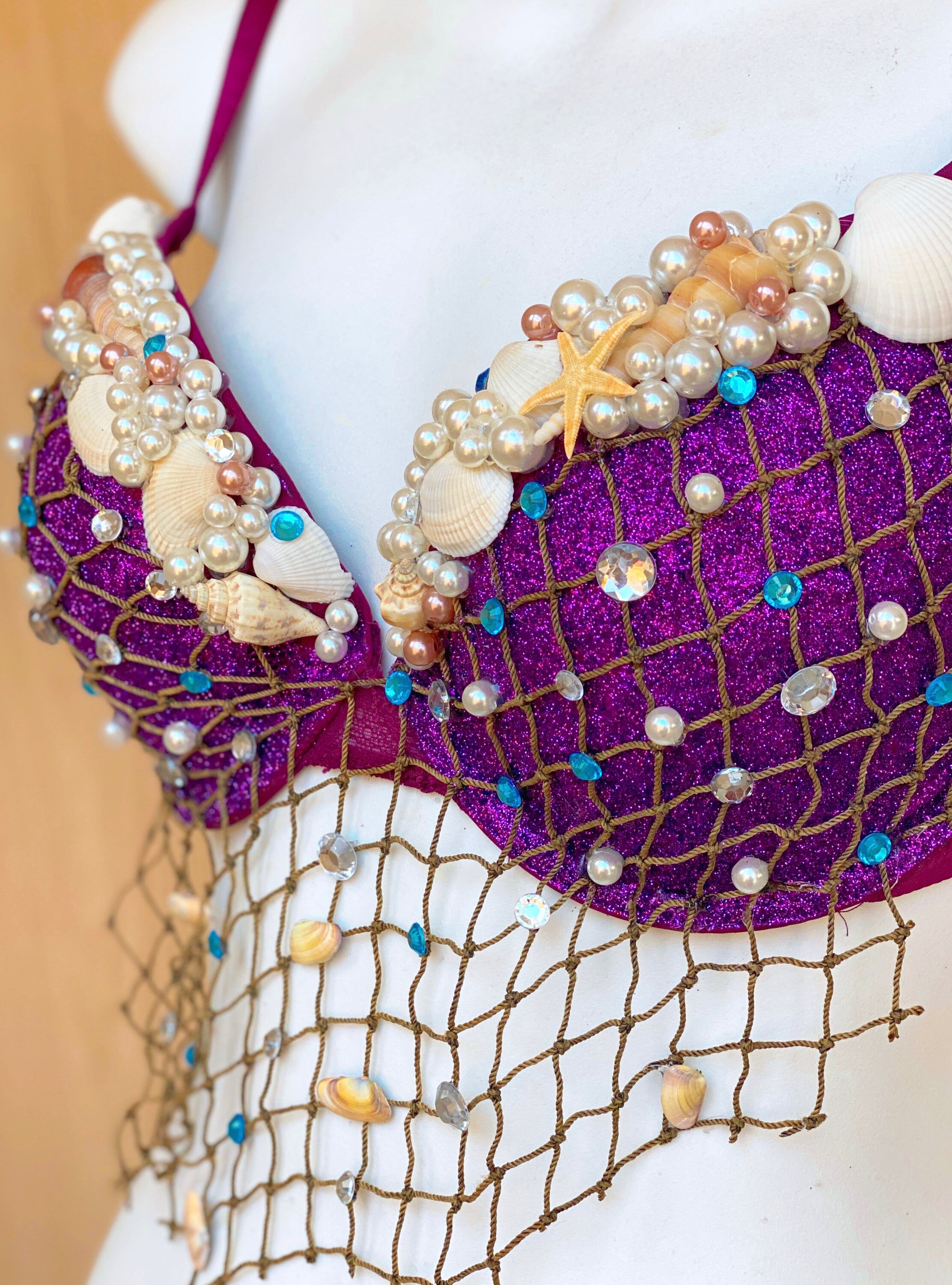 Mermaid Costume Mermaid Bra Sexy Mermaid Costume Mermaid - Etsy