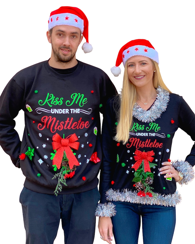 Naughty Ugly Christmas Sweater Womens Womens Ugly Christmas Etsy