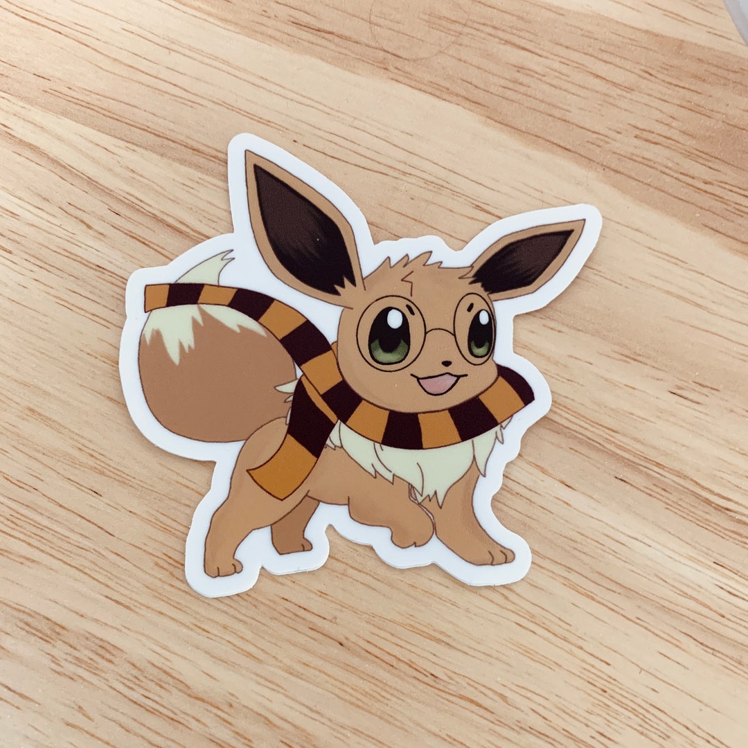Pokemon Sticker - Eevee Sticker - Evee Sticker - Laptop Eevee Decal ...