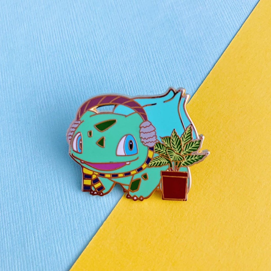 Wizard Pin - Magical Bulbasaur - Wizard Bulbasaur Pin - House Lapel Pin ...