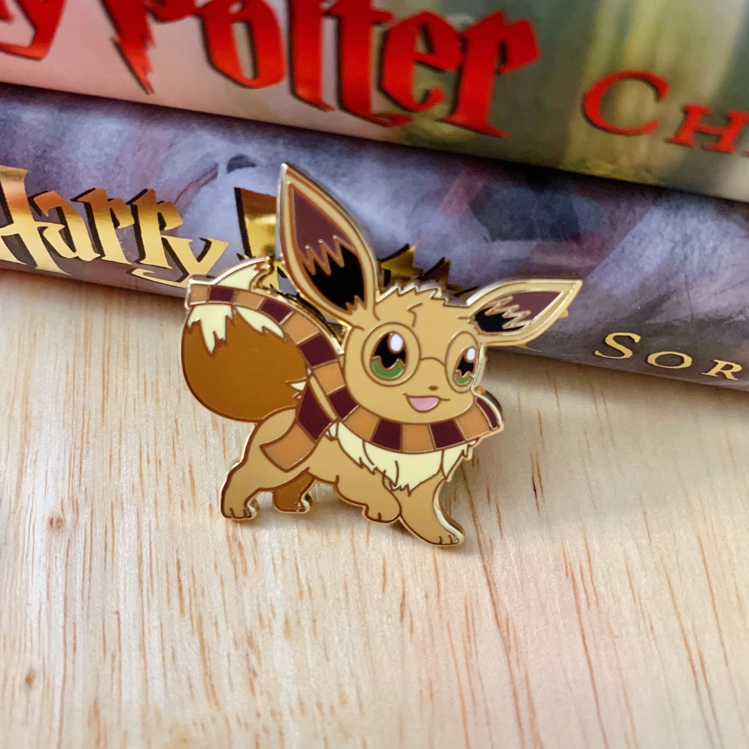 Wizard Pin Magical Eevee Wizard Evee Pin Backpack Pin - Etsy