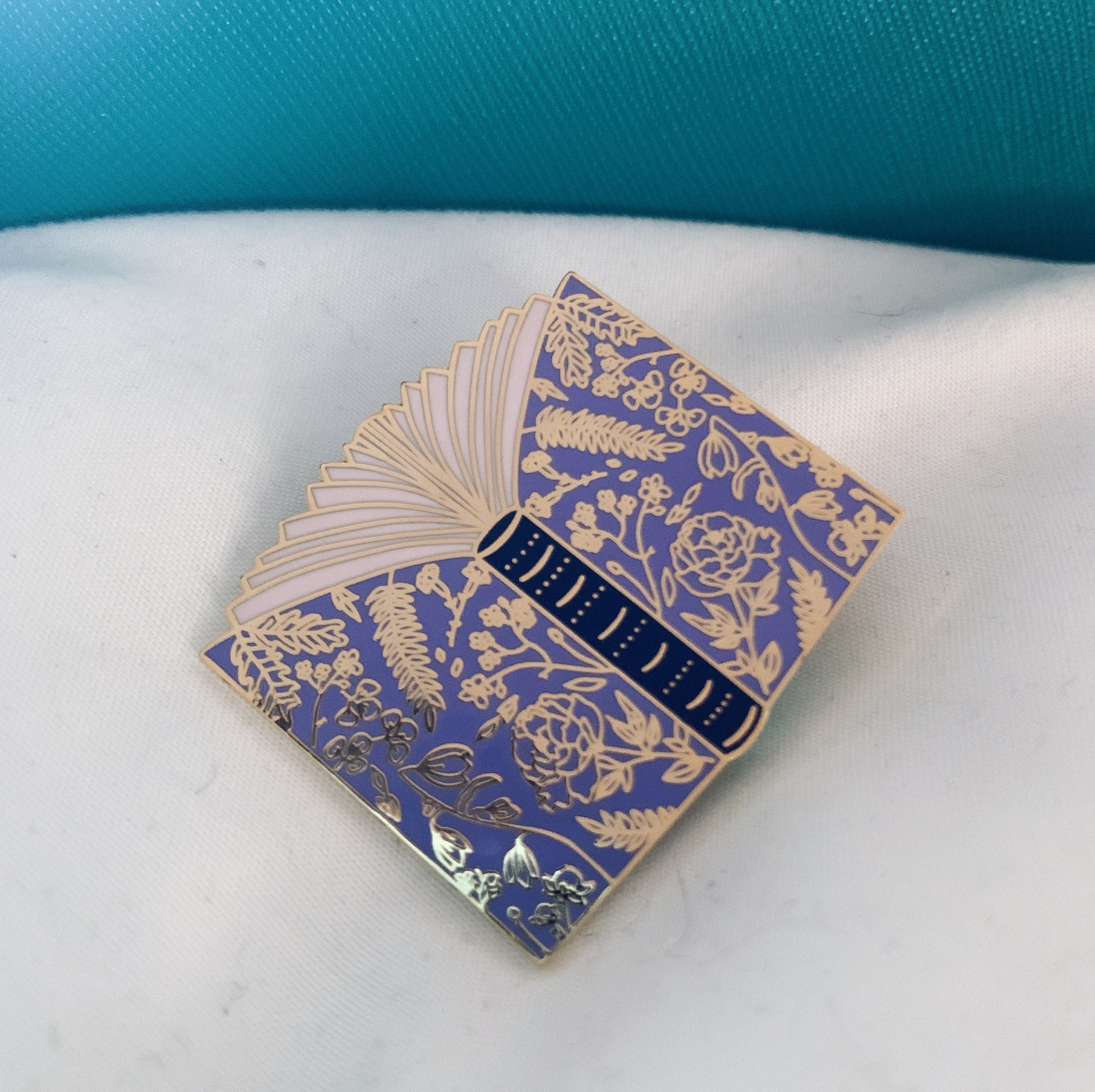 Book Enamel Pin Spellbook Gift Reader Enamel Pin Book - Etsy