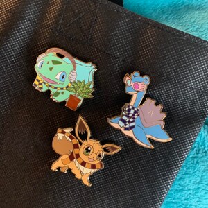 Lapras Enamel Pin - Lapras Pin - Fantasy Pin - Lovegood Pin - Pokemon ...