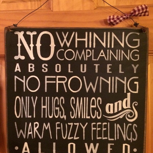 No Whining - Etsy