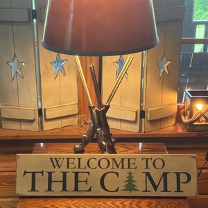 Welcome to the Camp 24 Sign - Etsy