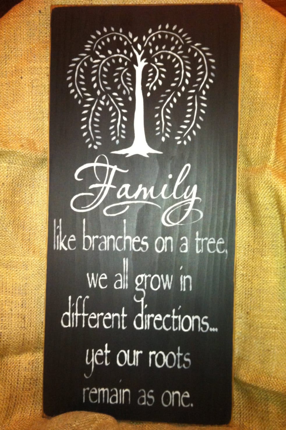 Family Like Branches Sign | Etsy