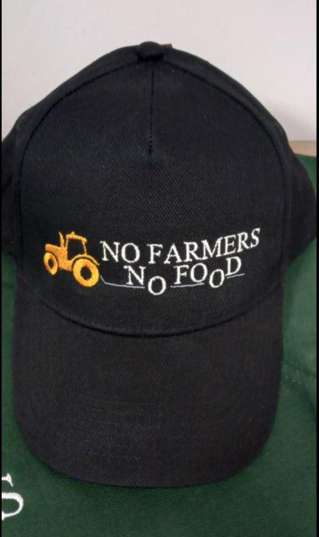 No Farmers No Food Tractor Trailer Design Cap Farming ...
