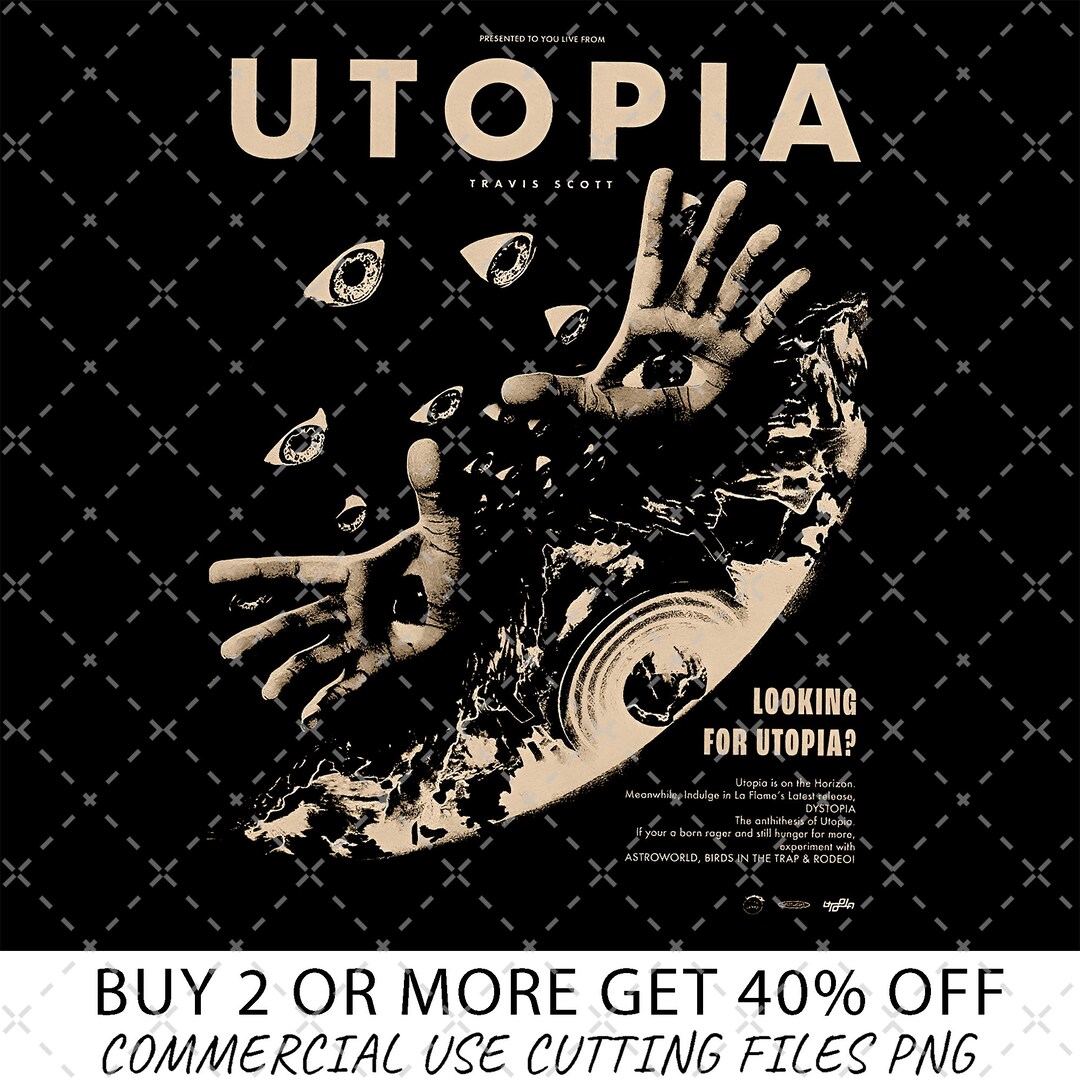 Utopia Travis Inspired Png, Travis Scott Svg, Travis Digital File - Etsy
