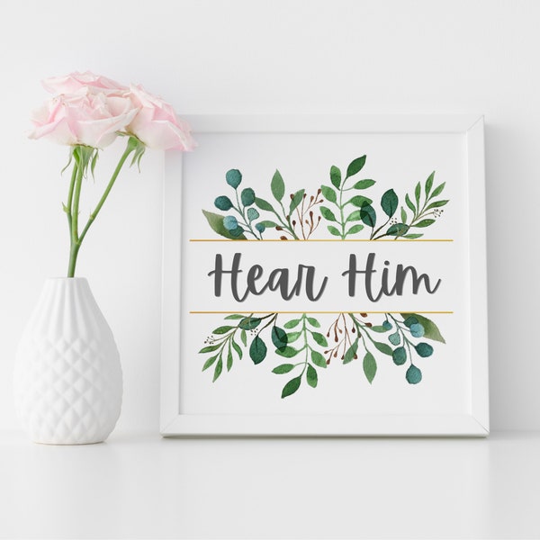 Hear Him - Etsy
