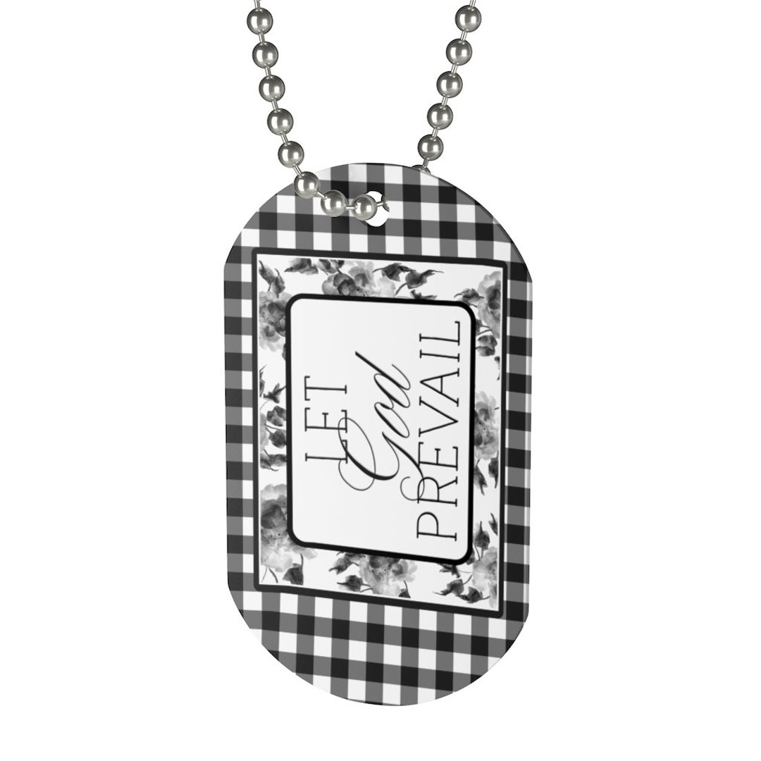 Let God Prevail Dog Tag Faith Dog Tag Religious Dog Tag - Etsy