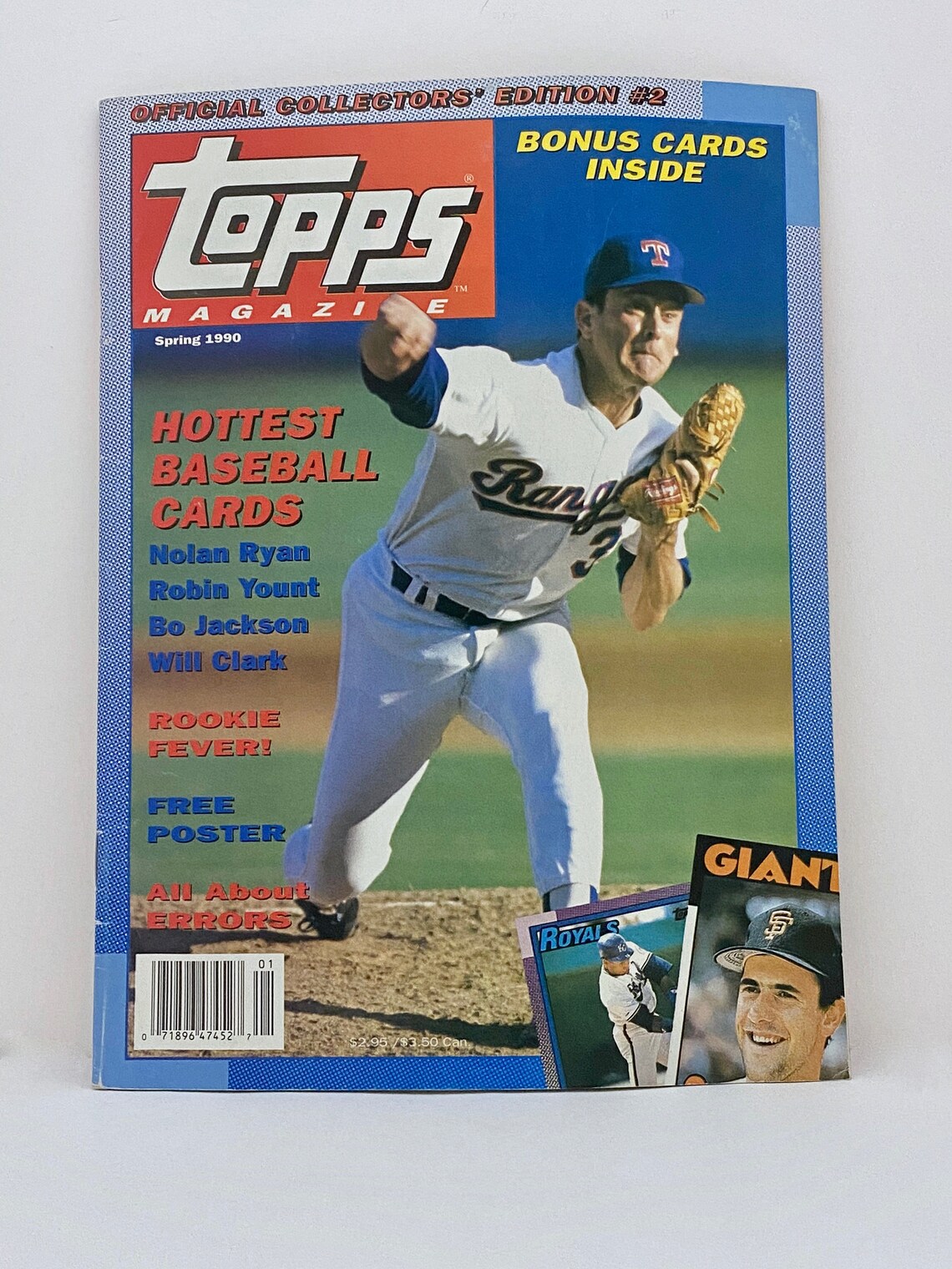Topps Magazine Spring 1990, Official Collector's Edition #2 - Includes ...