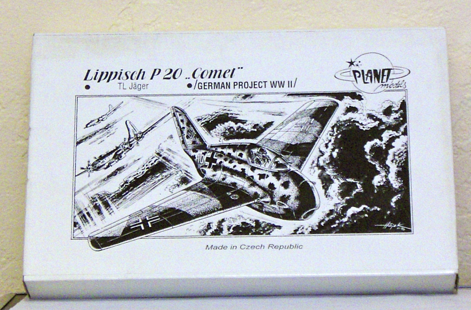 Planet Models, Mixed Media Model Aircraft Kit of a 'lippisch P20 Comet ...