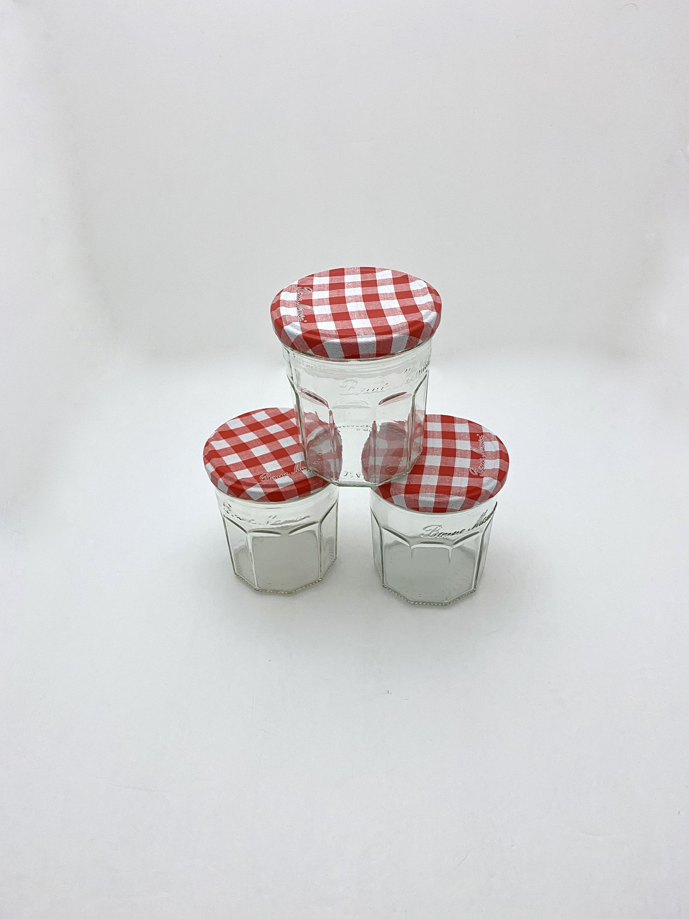 Large Glass Jam Jars by Bonne Maman in Clear Glass for Candle | Etsy