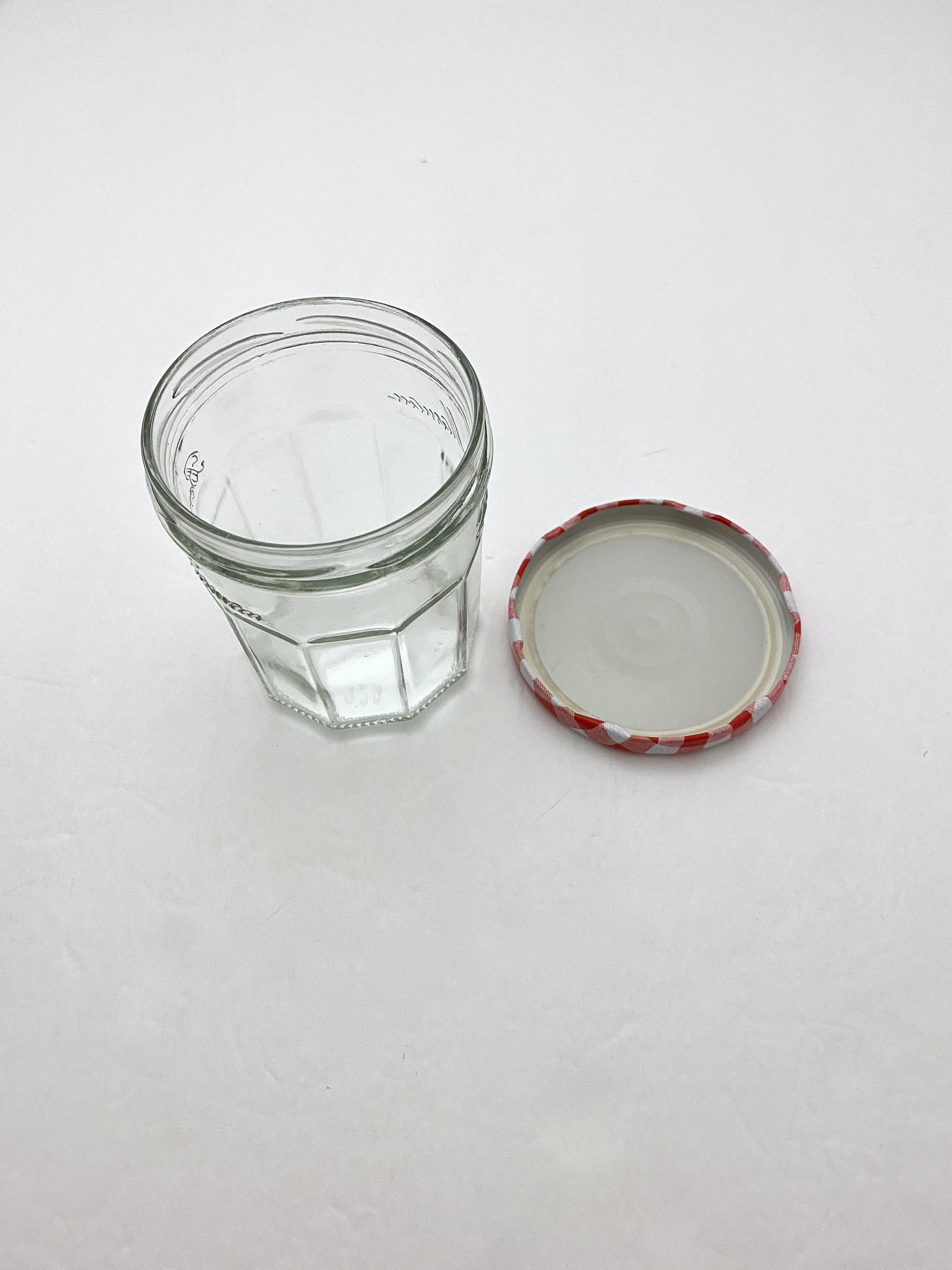 Large Glass Jam Jars by Bonne Maman in Clear Glass for Candle Making ...