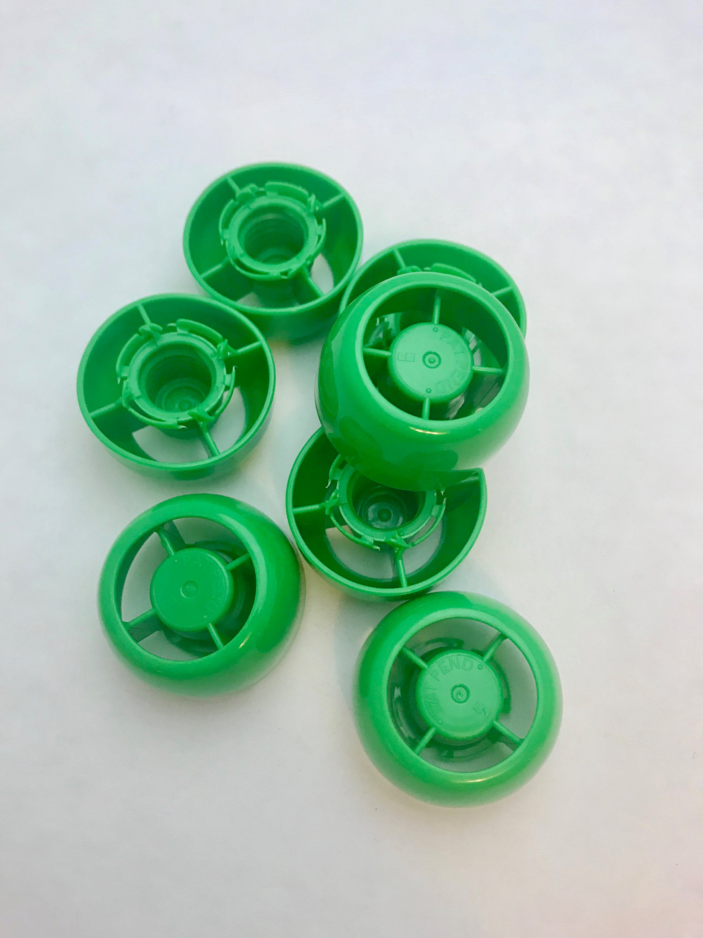Up-cycled Plastic Lids, Baby Food Pouch Caps, Plastic Caps, Plastic ...