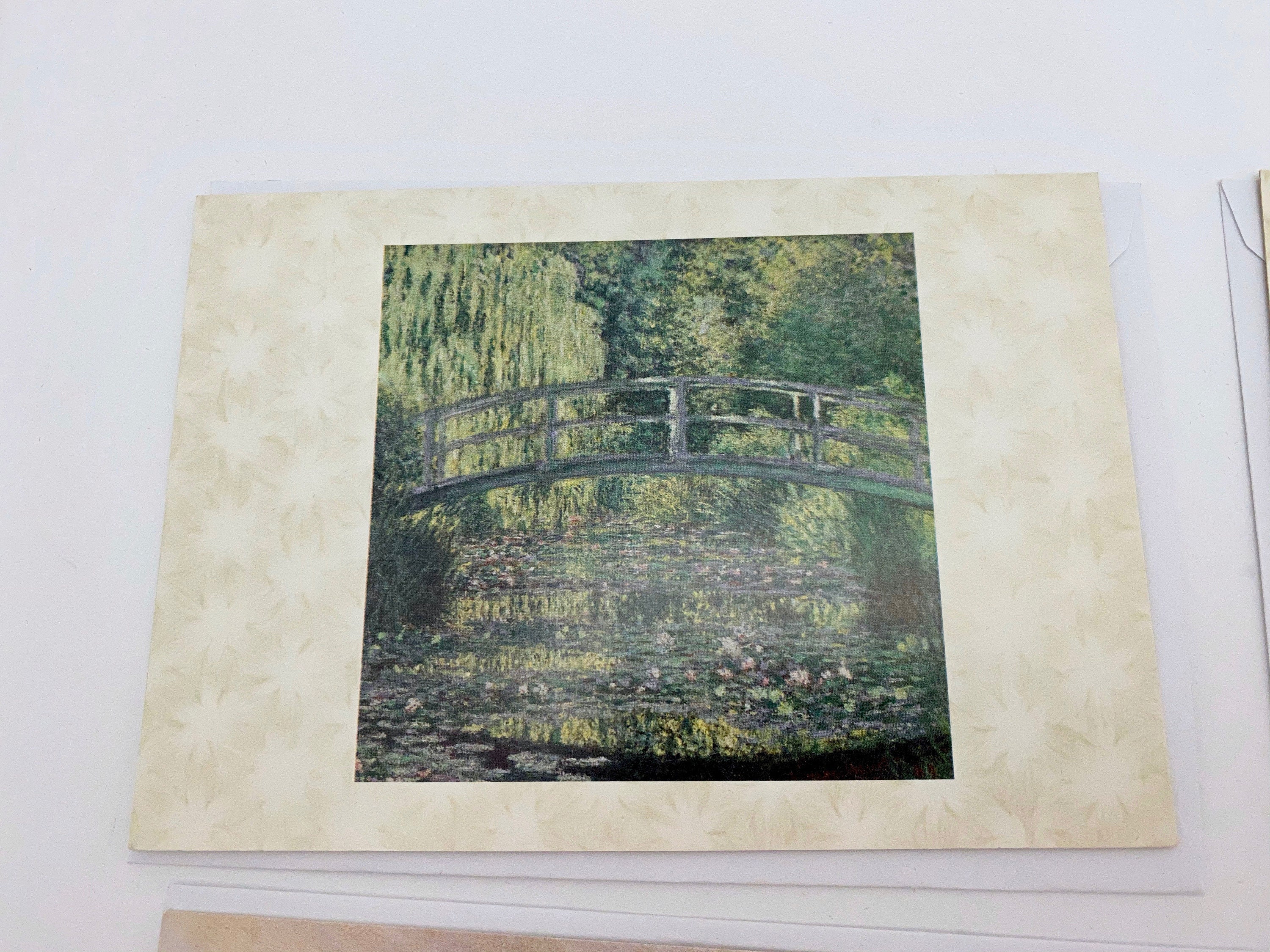 Vintage Claude Monet Greeting Cards by Alzheimers Association With ...