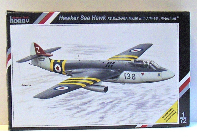 Special Hobby Mixed Media Scale Model Aircraft Kit of a 'hawker Sea ...