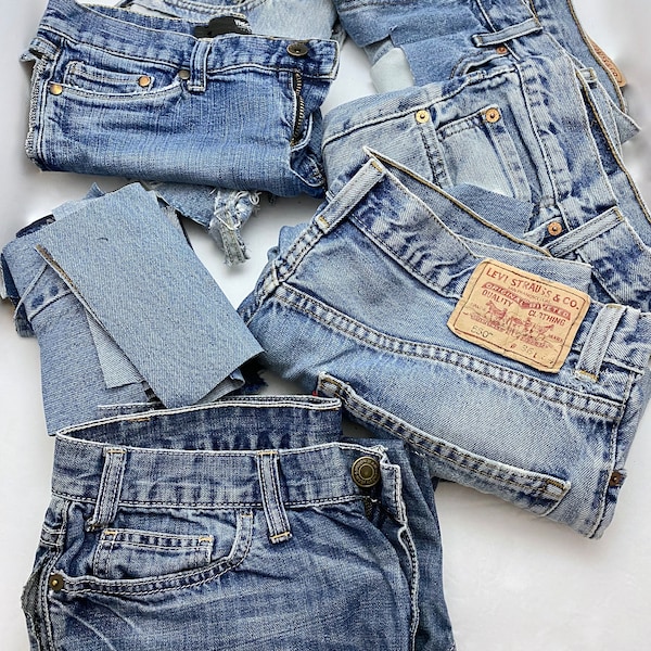 Scraps of Denim - Etsy