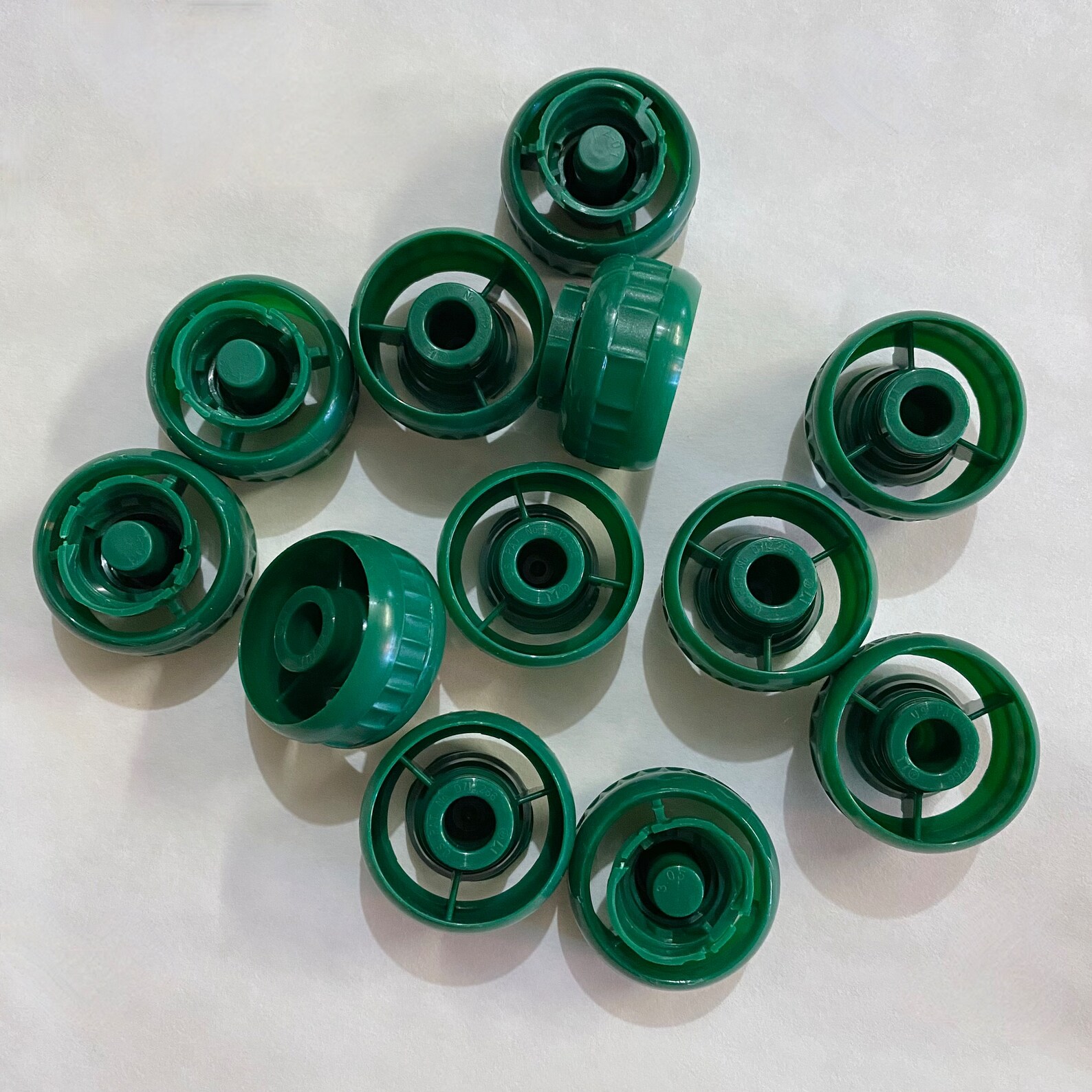 Up-cycled Plastic Lids, Baby Food Pouch Caps, Plastic Caps, Plastic ...