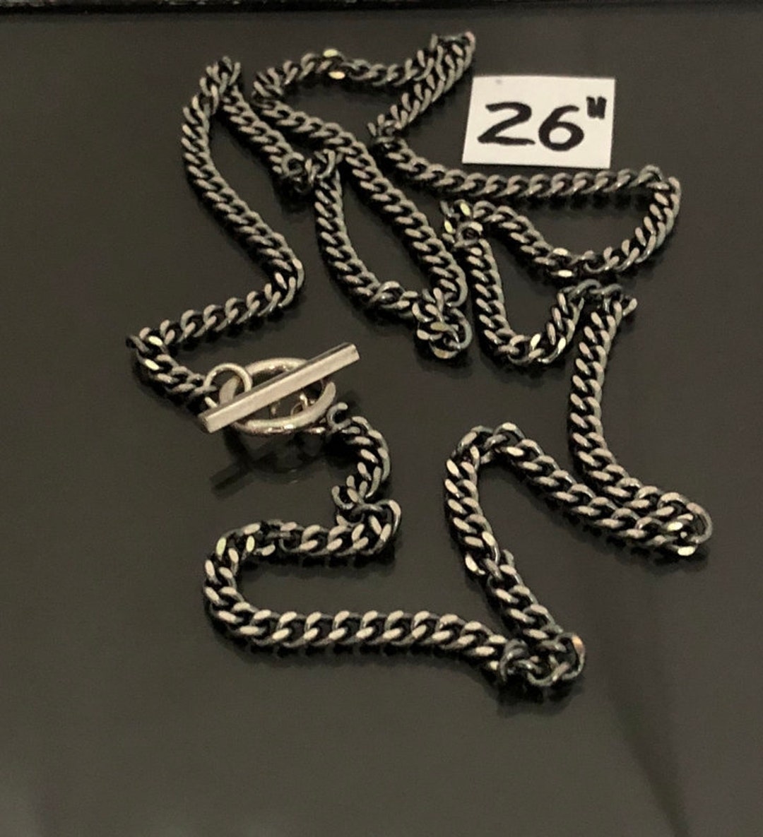 26" Sterling Silver Chain, 26 Inches Silver Chain - Etsy